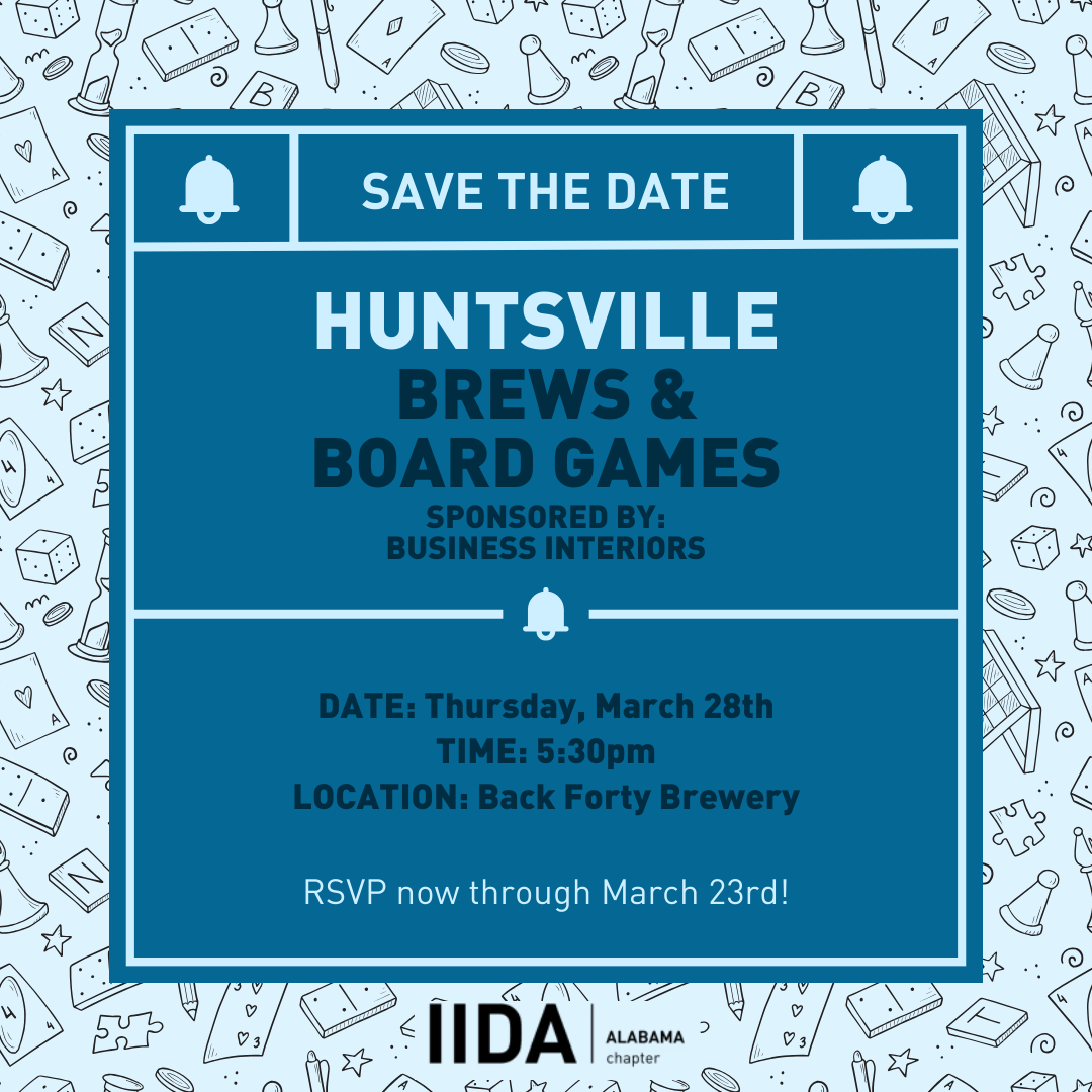 HSV | Brews and Board Games at Back Forty Beer Co. | IIDA of Alabama