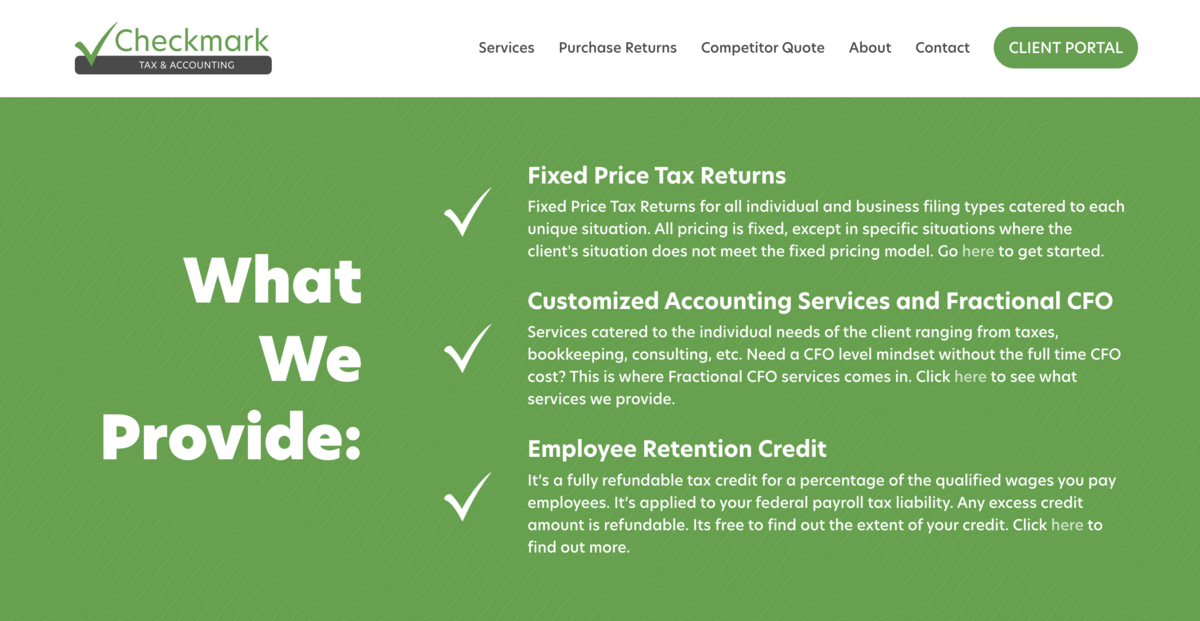 FAQs Checkmark Tax Accounting FAQs Checkmark Tax Accounting